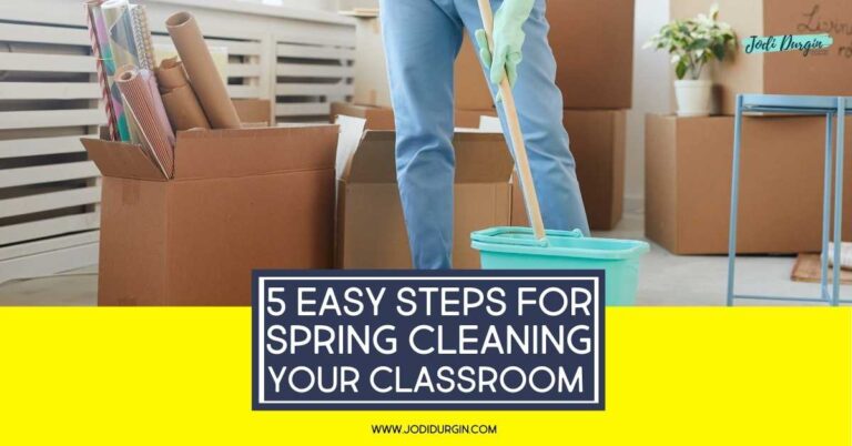Classroom Cleanup: 5 Easy Steps for Spring Cleaning your Room in 2025 ...