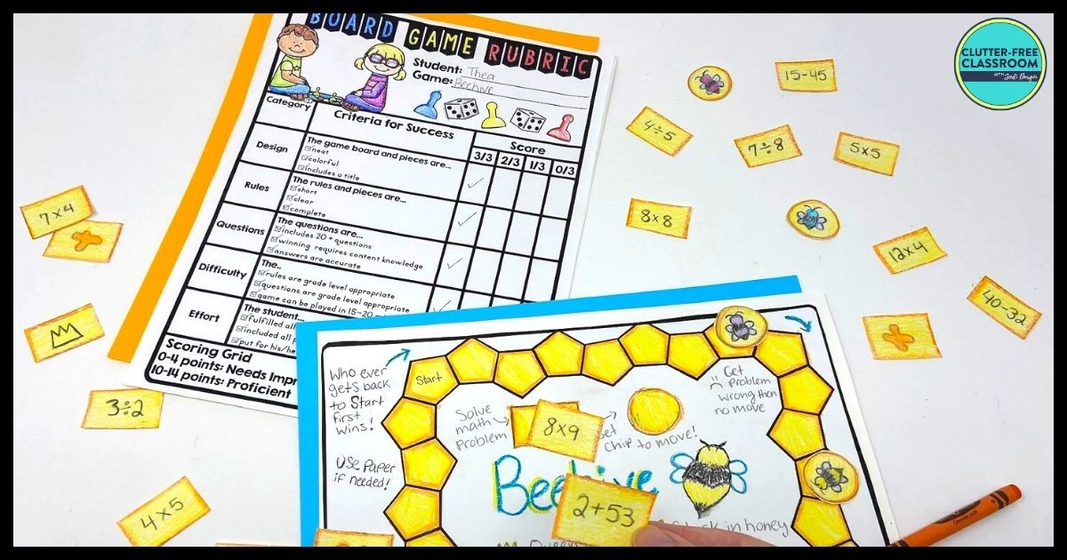 Student-Made Board Games Ideas for Elementary Teachers in 2025 ...