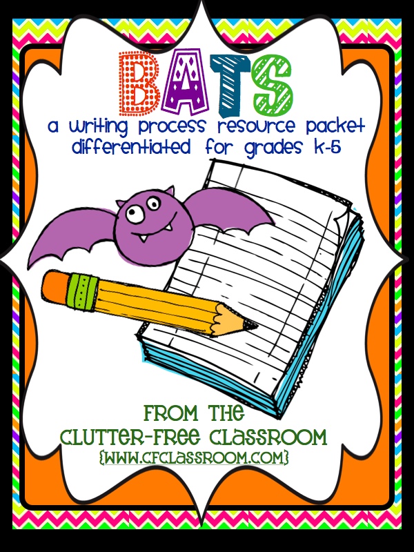 Bats Writing, Research and Craft Project Ideas for Elementary Teachers ...