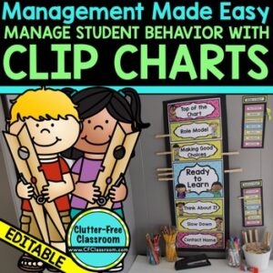 How to Improve Classroom Behavior Using a Clip Chart in 2023 - Clutter ...