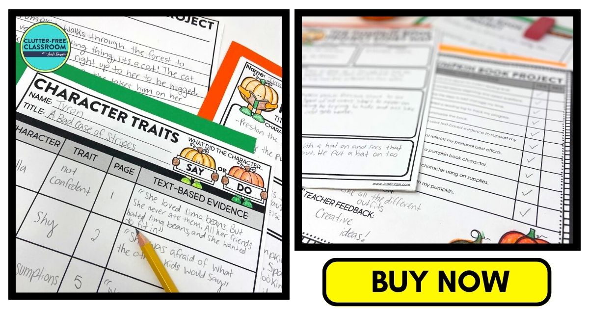 Pumpkin Book Report Project: The Best Ideas for Teachers in 2025 ...