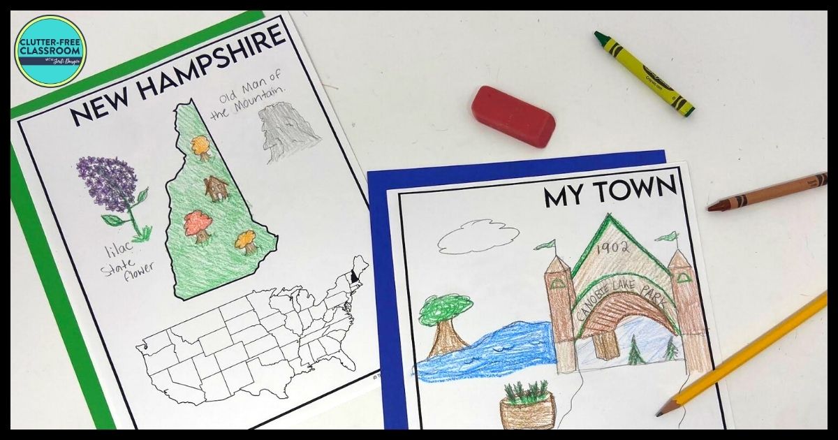 Me on the Map Activities and Printables for Elementary Teachers - 2024 ...