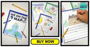 Me on the Map Activities and Printables for Elementary Teachers - 2024 ...