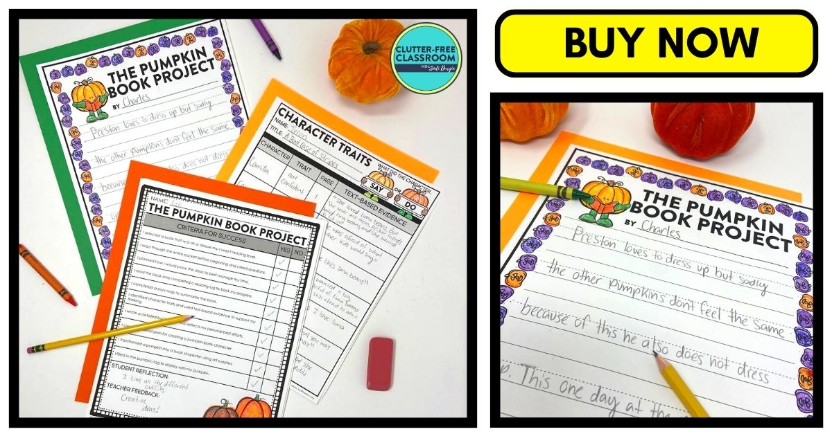 Pumpkin Book Report Project: The Best Ideas for Teachers in 2025 ...