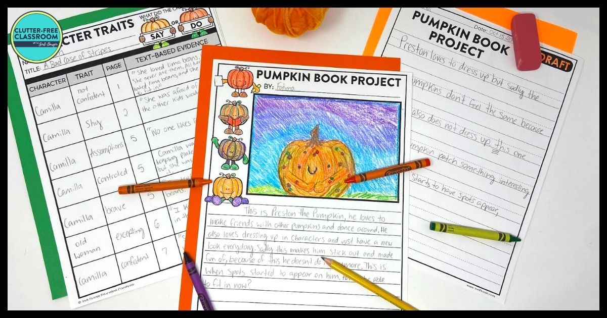 Pumpkin Book Report Project: The Best Ideas for Teachers in 2025 ...
