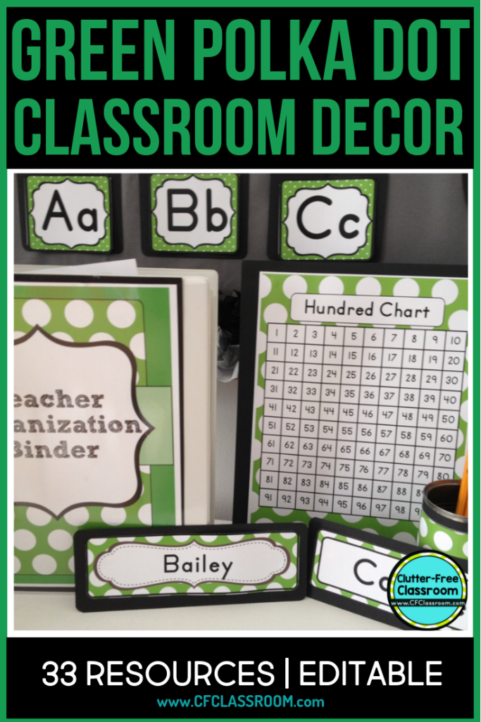 classroom color schemes Archives | Clutter-Free Classroom | by Jodi Durgin