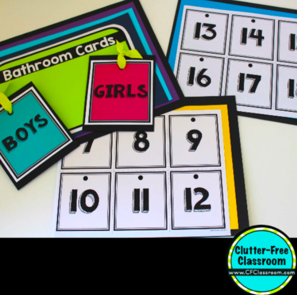 Classroom Bathroom Procedures For Elementary Teachers In 2024 Clutter
