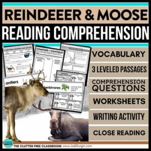 7 Reindeer Activities and Ideas for 2024 - Teaching with Jodi Durgin ...