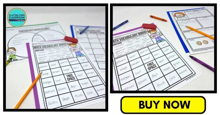 Teaching Elementary Math Vocabulary Using Math Word Walls in 2025 ...