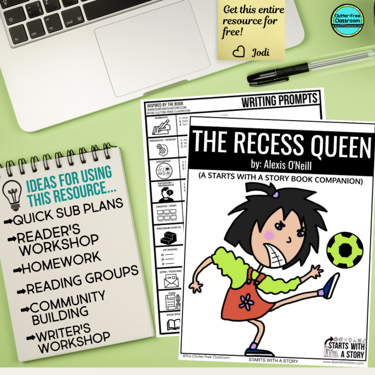 The Recess Queen Activities and Lesson Plans for 2025 - Teaching with ...