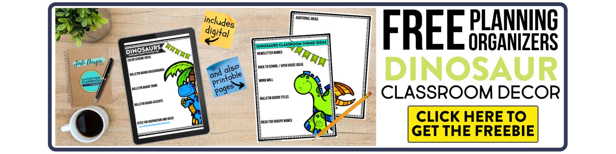 Dinosaur Theme Classroom Ideas for Elementary Teachers in 2026 ...