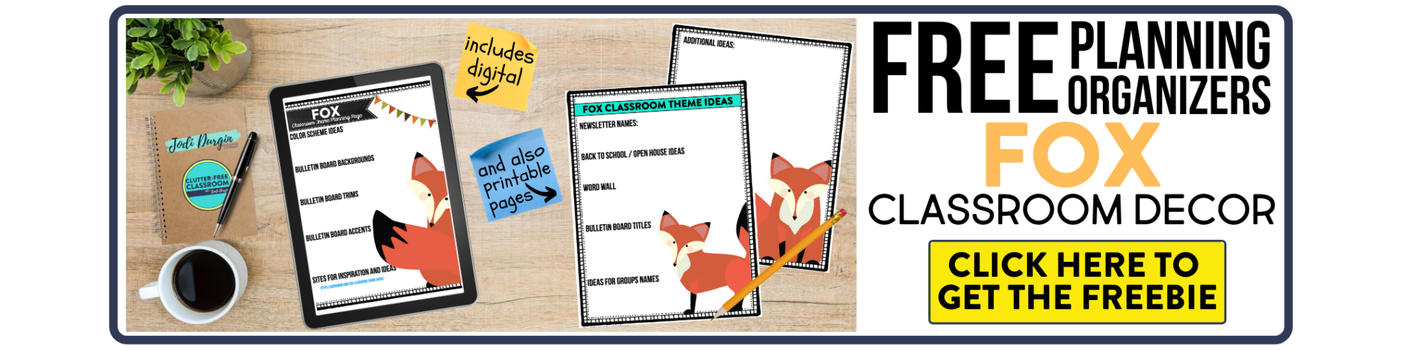 Fox Classroom Theme Ideas for Elementary Teachers in 2024 - Teaching ...