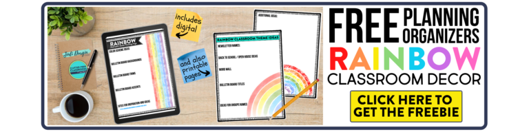 Rainbow Classroom Theme Ideas for Elementary Teachers in 2026 ...