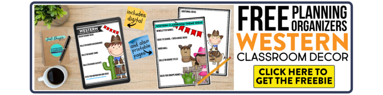 Western Classroom Theme Ideas for Elementary Teachers in 2026 ...
