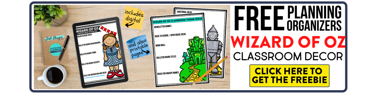 Wizard of Oz Classroom Theme Ideas for Elementary Teachers in 2026 ...