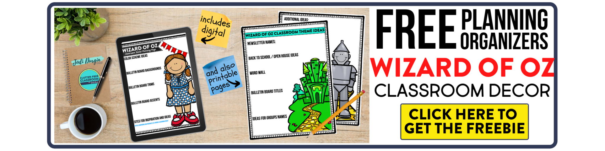 Wizard of Oz Classroom Theme Ideas for Elementary Teachers in 2026 ...