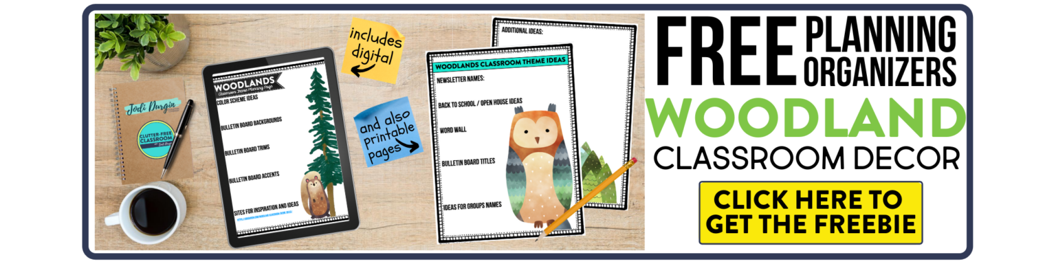 Woodland Classroom Theme Ideas for Elementary Teachers in 2026 ...
