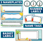 Beach Classroom Theme Ideas | Clutter-Free Classroom | by Jodi Durgin