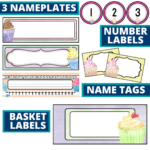 Cupcake Classroom Theme Ideas - Clutter-Free Classroom | by Jodi Durgin