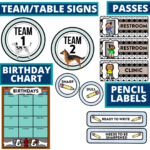 Dog Classroom Theme Ideas | Clutter-Free Classroom | by Jodi Durgin