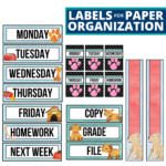 Dog Classroom Theme Ideas | Clutter-Free Classroom | by Jodi Durgin