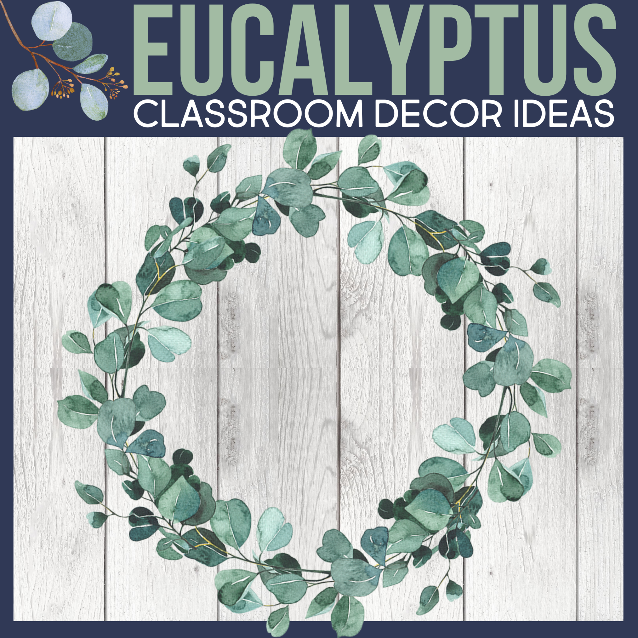 Eucalyptus Classroom Theme Ideas for Elementary Teachers in 2022 ...