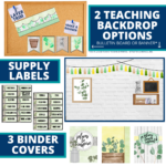 Eucalyptus Classroom Theme Ideas - Clutter-Free Classroom | by Jodi Durgin