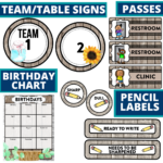 Farmhouse Classroom Theme Ideas | Clutter-Free Classroom | by Jodi Durgin