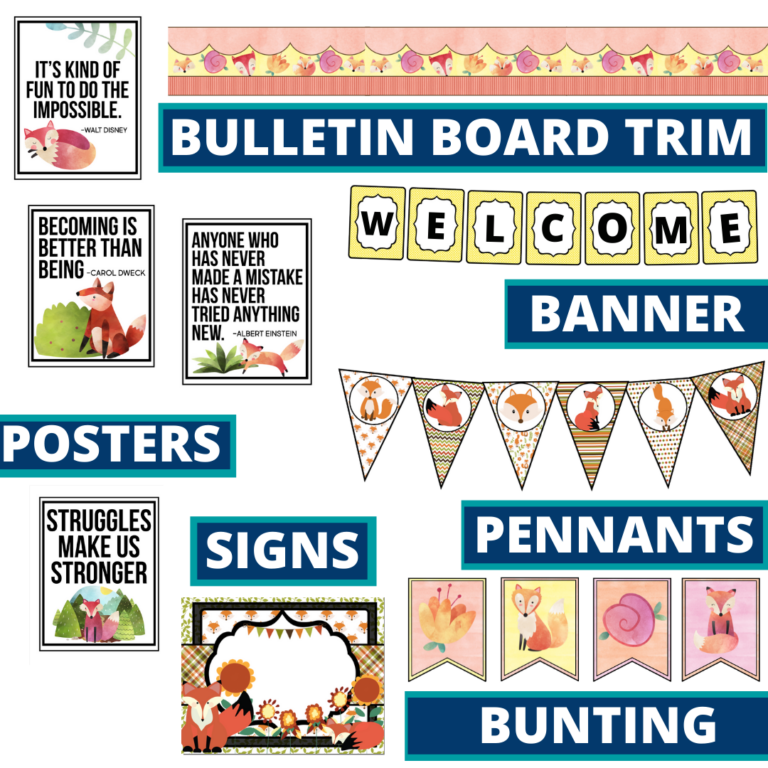 Fox Classroom Theme Ideas for Elementary Teachers in 2024 - Teaching ...