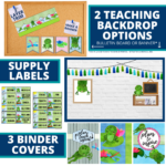 Frog Classroom Theme Ideas - Clutter-Free Classroom | by Jodi Durgin