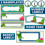 Frog Classroom Theme Ideas - Clutter-Free Classroom | by Jodi Durgin