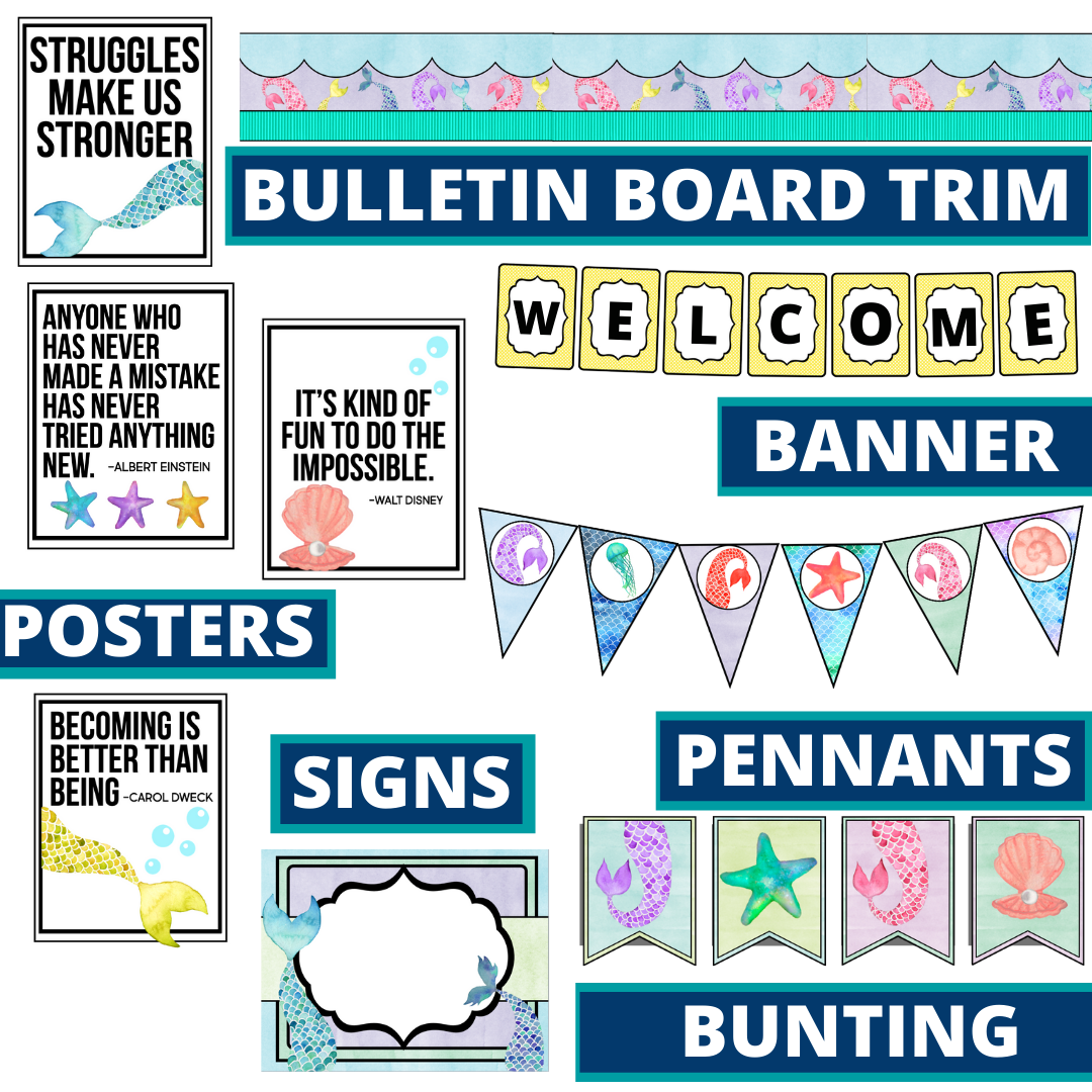 Mermaid Classroom Theme Ideas for Elementary Teachers in 2026 ...
