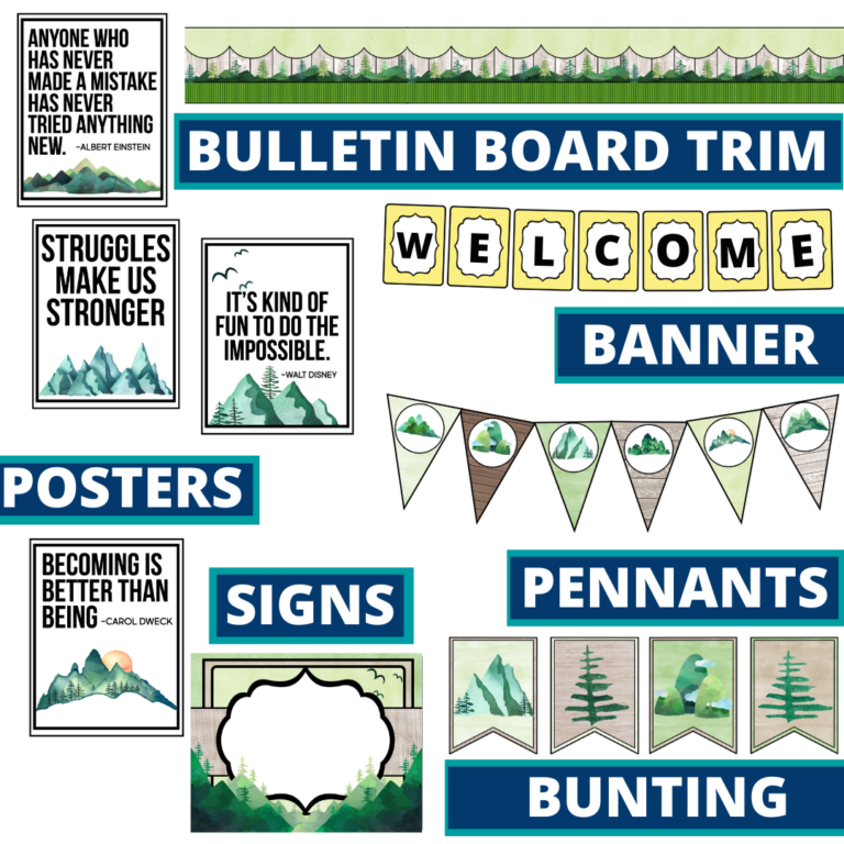 Mountains Classroom Theme Ideas for Elementary Teachers in 2026 ...