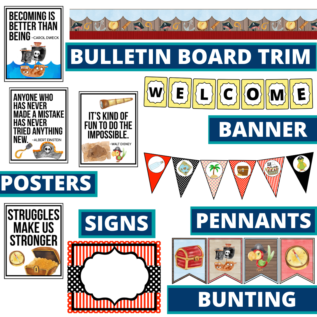 Pirate Classroom Theme Ideas for Elementary Teachers in 2024 - Teaching ...