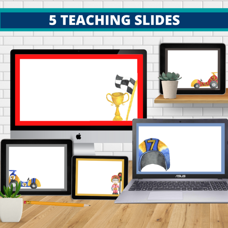 Racing Classroom Theme Ideas | Clutter-Free Classroom | by Jodi Durgin