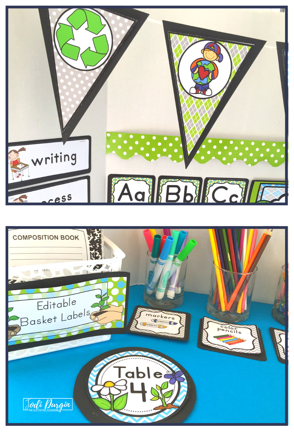 Recycling Themed Classroom - Ideas & Printable Classroom Decorations ...