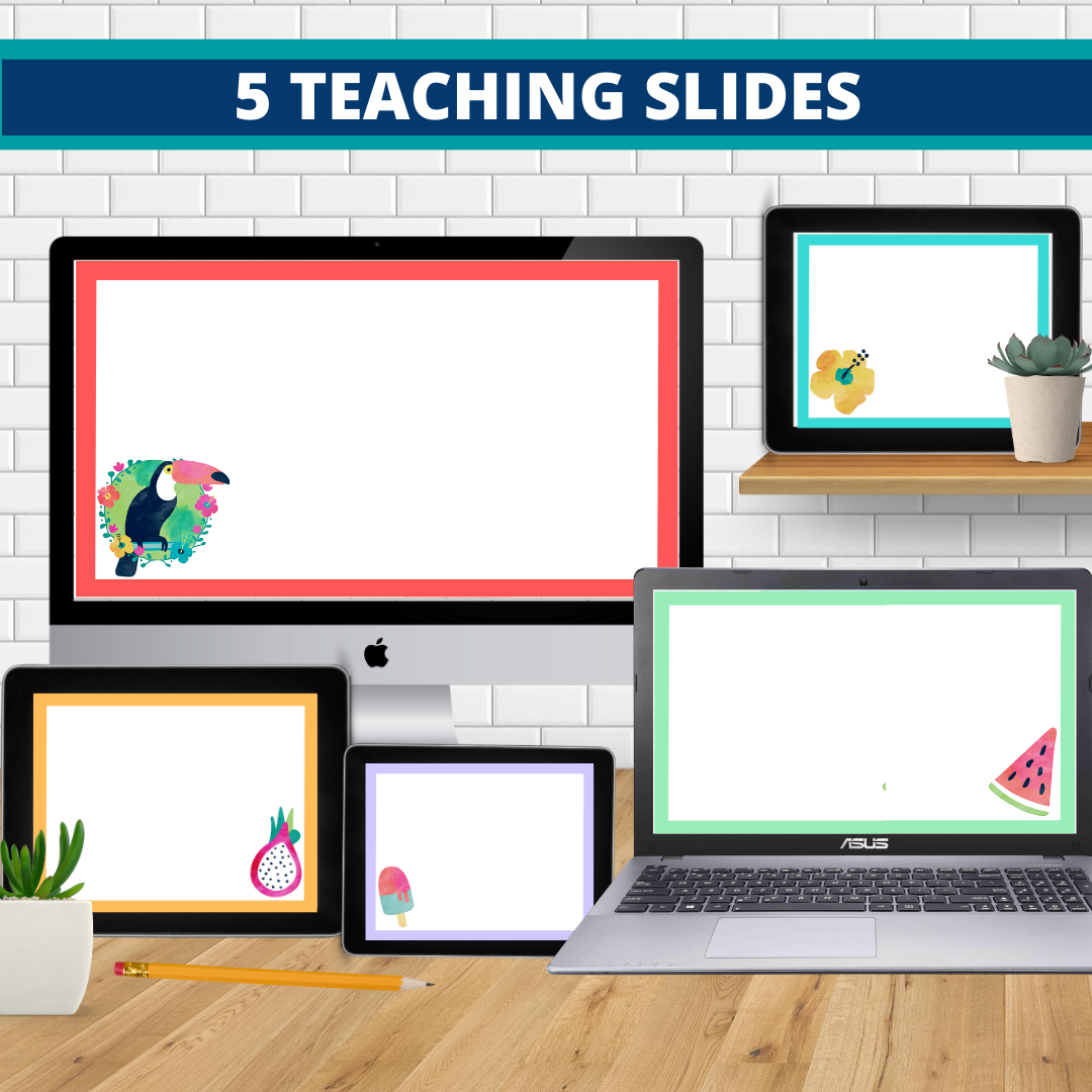 Tropical Classroom Theme Ideas | Clutter-Free Classroom | by Jodi Durgin