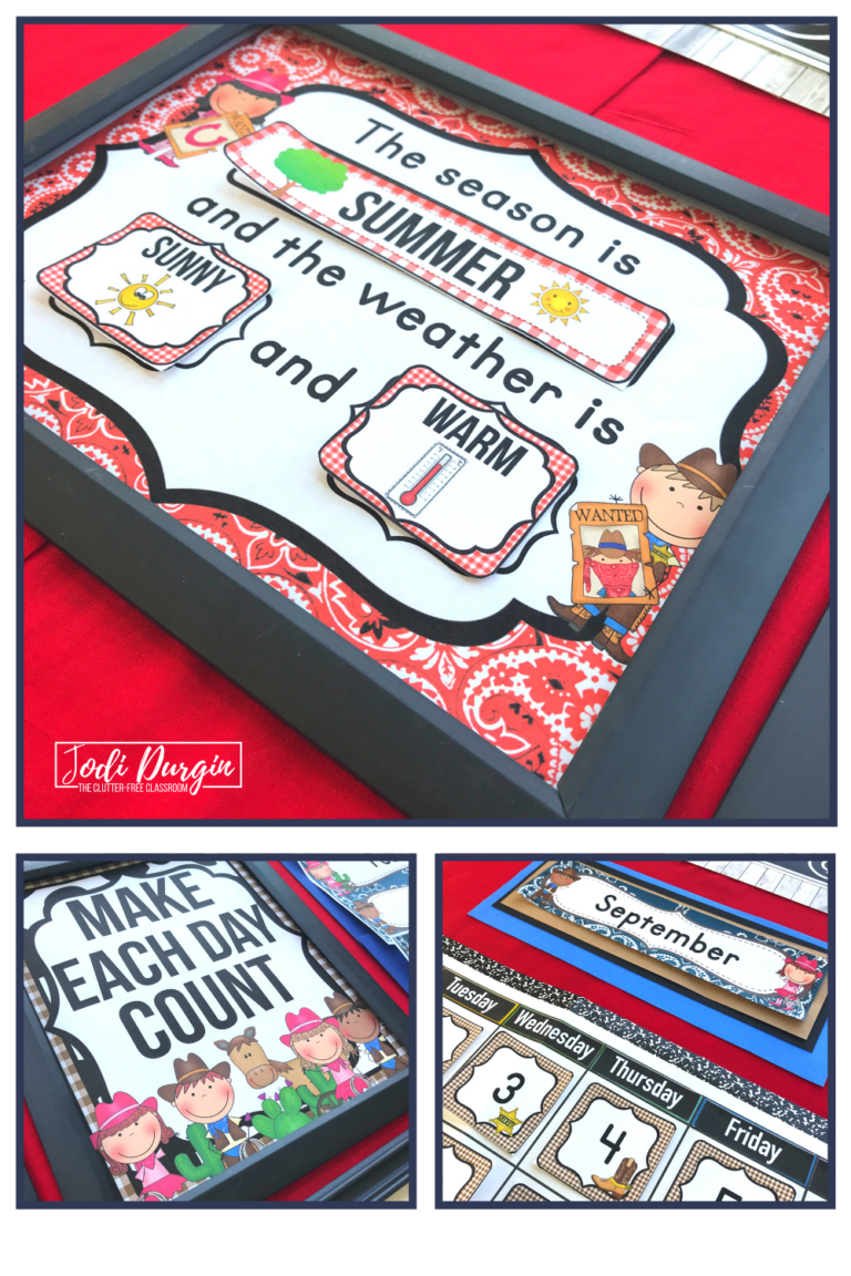Western Classroom Theme Ideas - Clutter-Free Classroom | by Jodi Durgin
