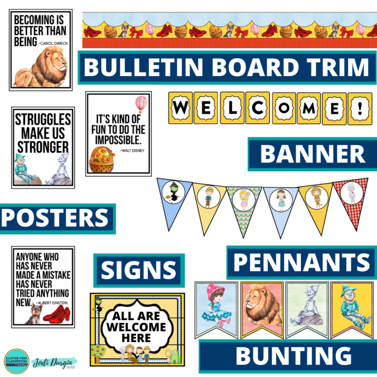 Wizard of Oz Classroom Theme Ideas for Elementary Teachers in 2026 ...