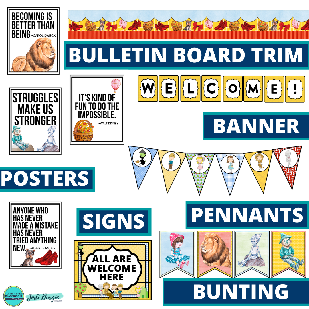 Wizard of Oz Classroom Theme Ideas for Elementary Teachers in 2026 ...