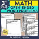Third Grade Math Activities - Clutter-Free Classroom | by Jodi Durgin