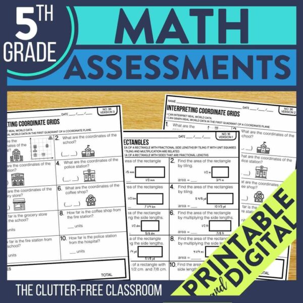 Fifth Grade Math Activities for 2025 - Teaching with Jodi Durgin and ...