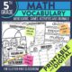 Teaching Elementary Math Vocabulary Using Math Word Walls in 2025 ...