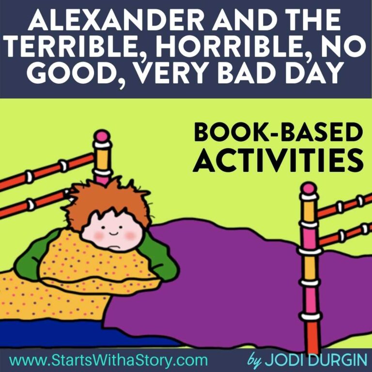 Alexander and The Terrible, No Good Very Bad Day Activities and Lesson ...