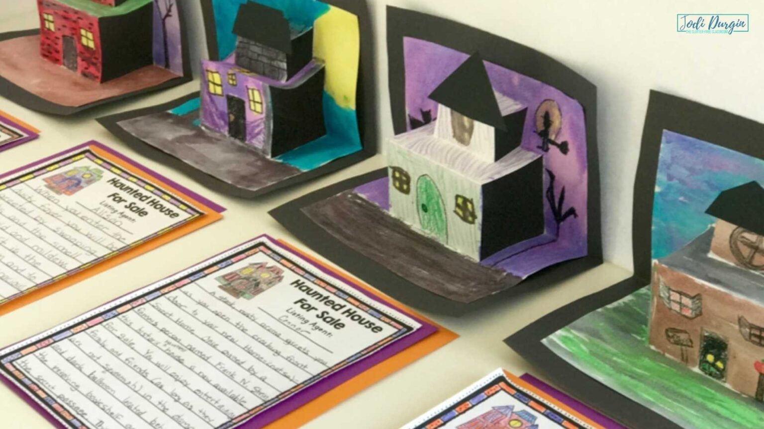 Haunted House for Sale Writing Activity and Craft Ideas - Teaching with ...
