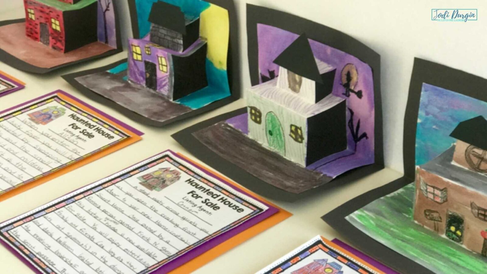 Haunted House for Sale Writing Activity and Craft Ideas - Teaching with ...