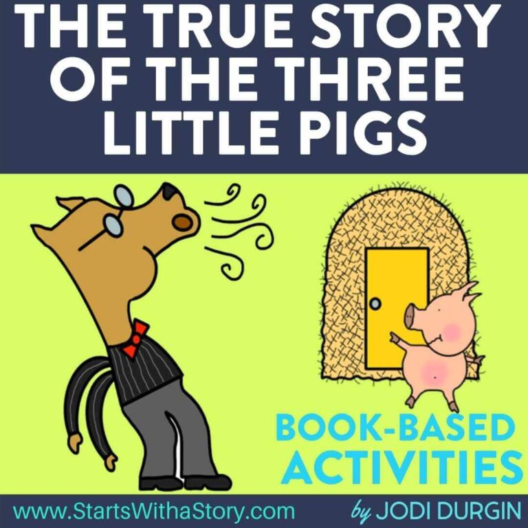 The True Story Of The Three Little Pigs Activities and Lesson Plans for ...