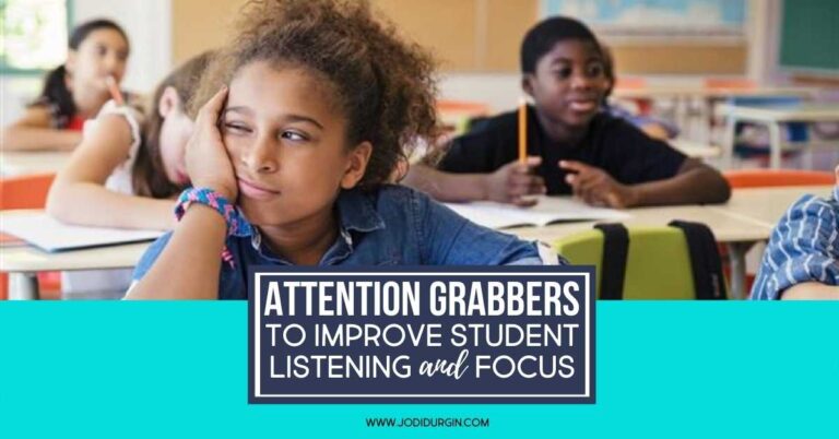 Attention Grabber Examples & Other Listening Strategies - Teaching with ...
