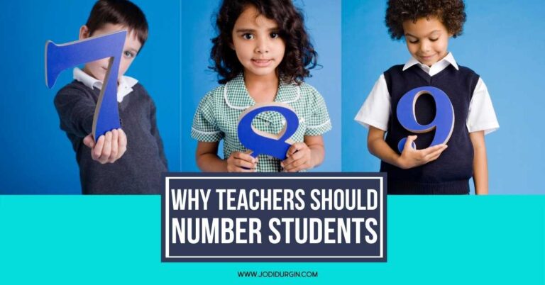 Classroom Numbers: Numbering Students to Improve Classroom Management ...