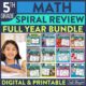 Spiral Review Math Activities, Tips & Ideas for Elementary Teachers in ...